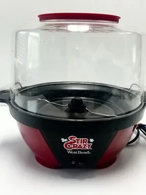 West Bend | Kitchen | West Bend Red Stir Crazy Electric Hot Oil Popcorn ...